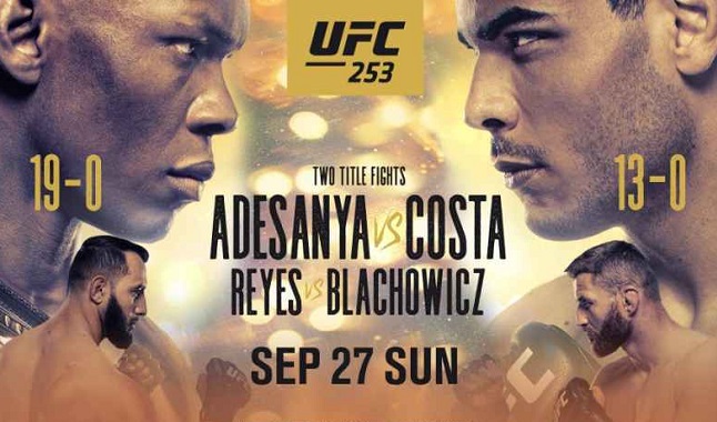 Tudo sobre o UFC Fight 253 • Artigos